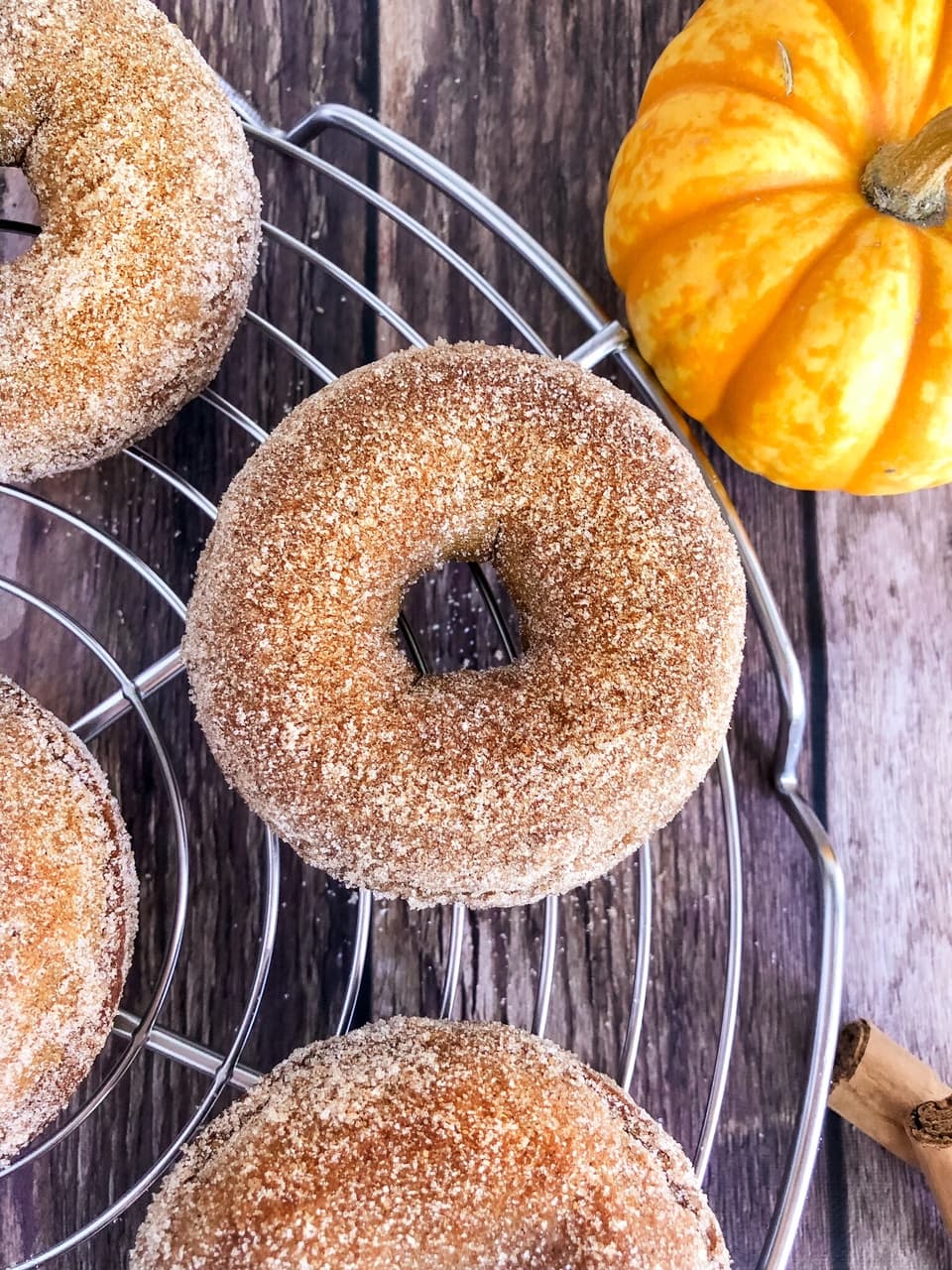 Baked Pumpkin Spice Donuts | Donuts2Crumpets