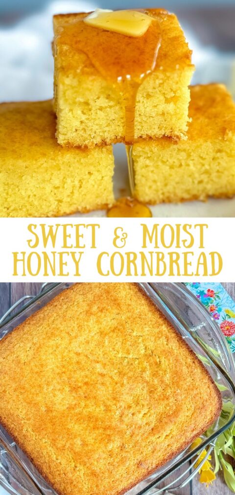Homemade Sweet Honey Cornbread | Donuts2Crumpets